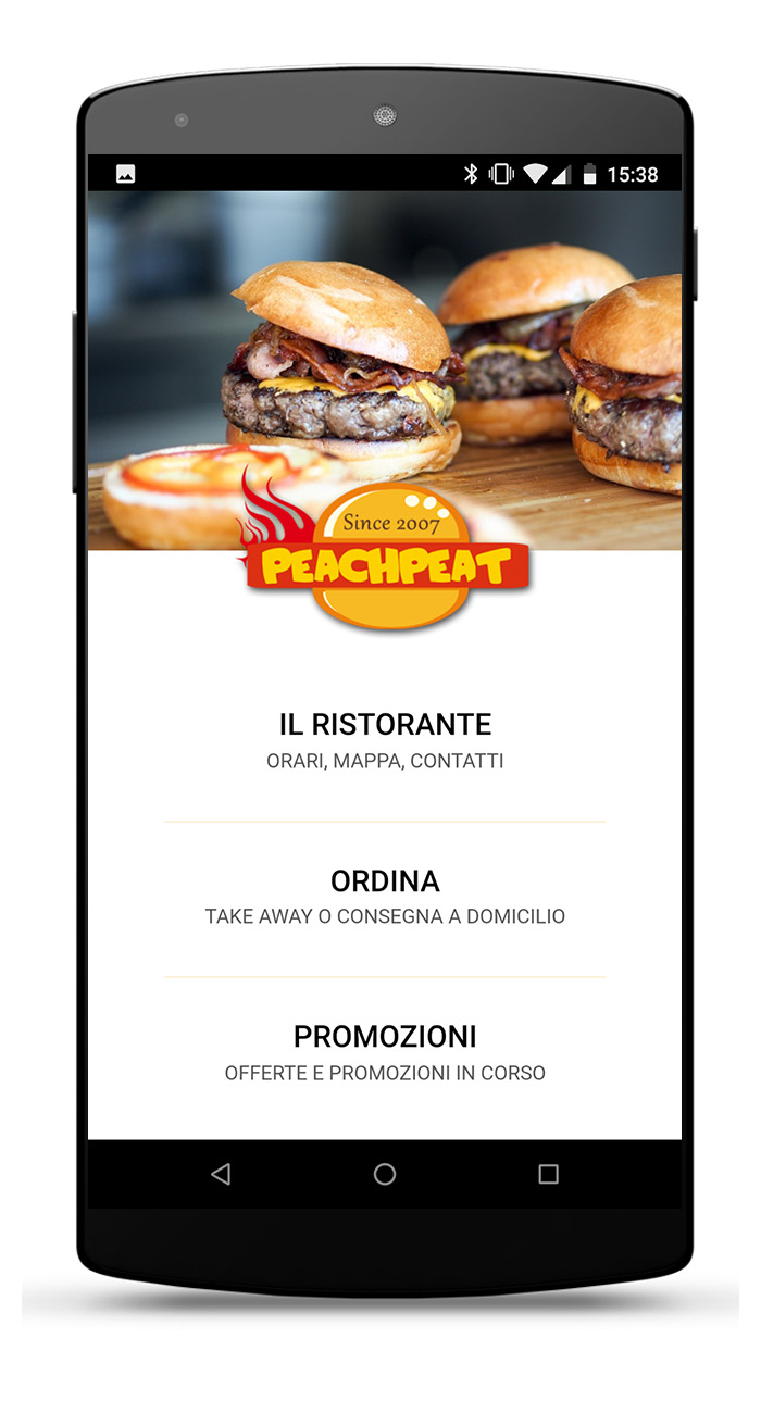 App per ordinare cibo online a domicilio e app menu ristorante | xMenu